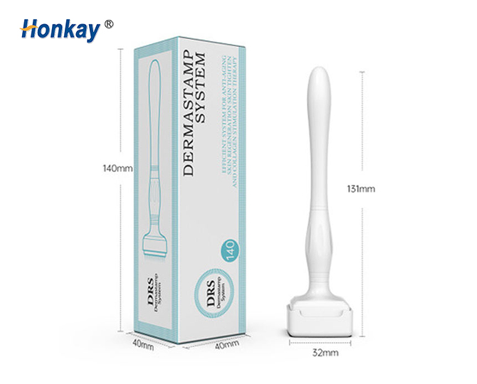 DRS140 derma roller stamp grade stainless microneedling skin care ...